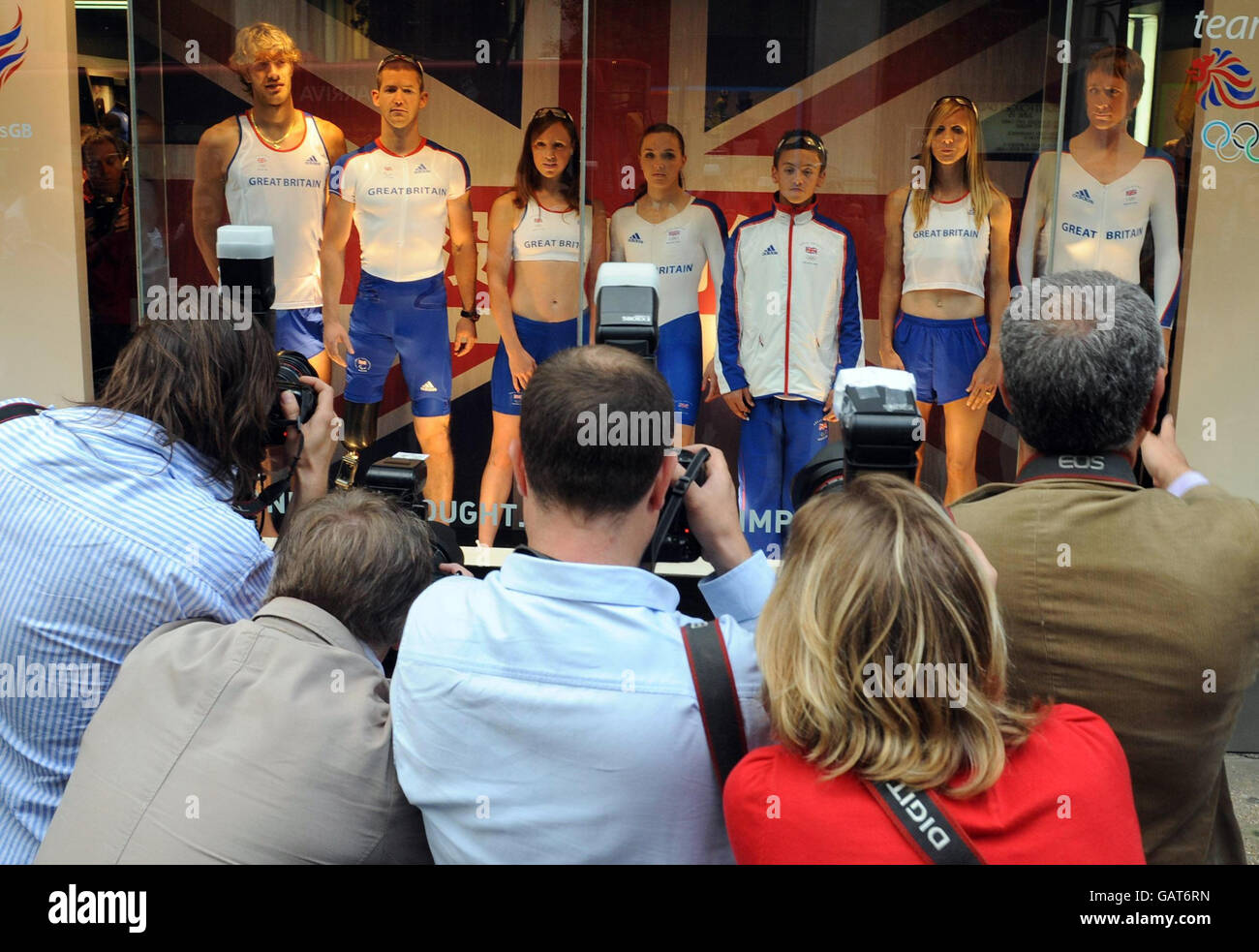 British olympic kit launch hi-res stock photography and images - Alamy