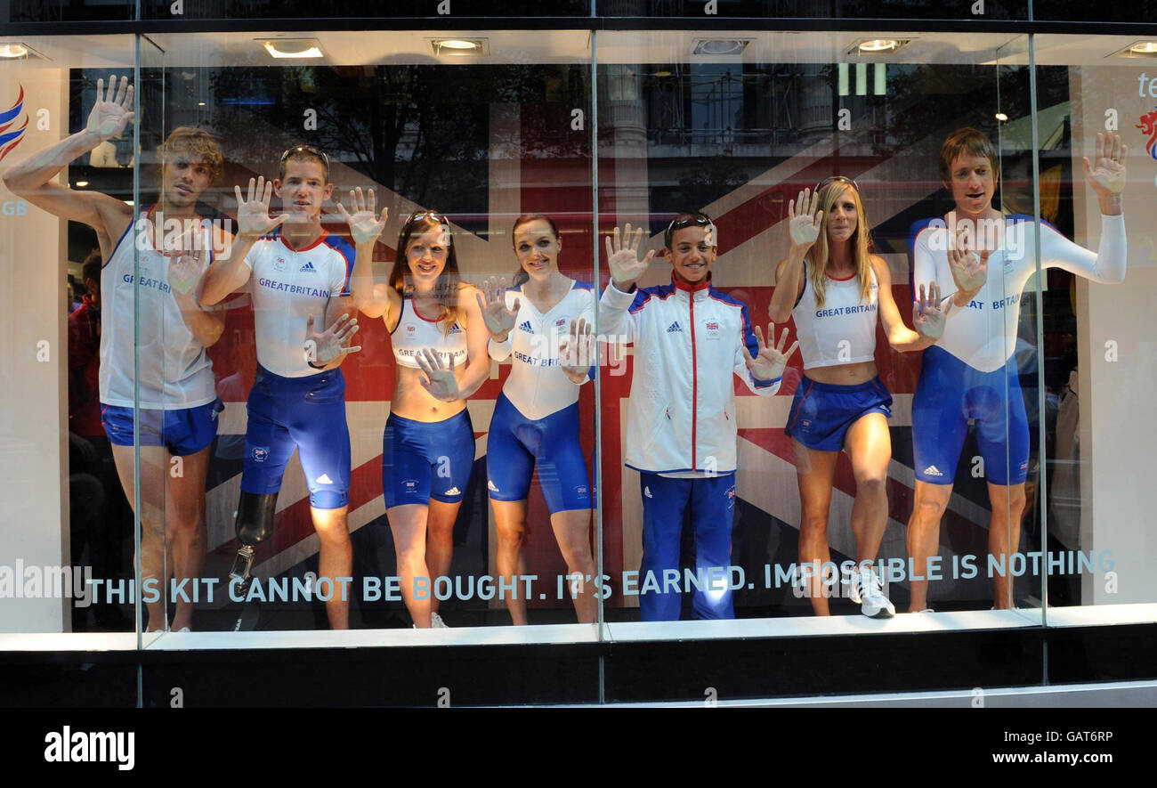 British olympic kit launch hi-res stock photography and images - Alamy