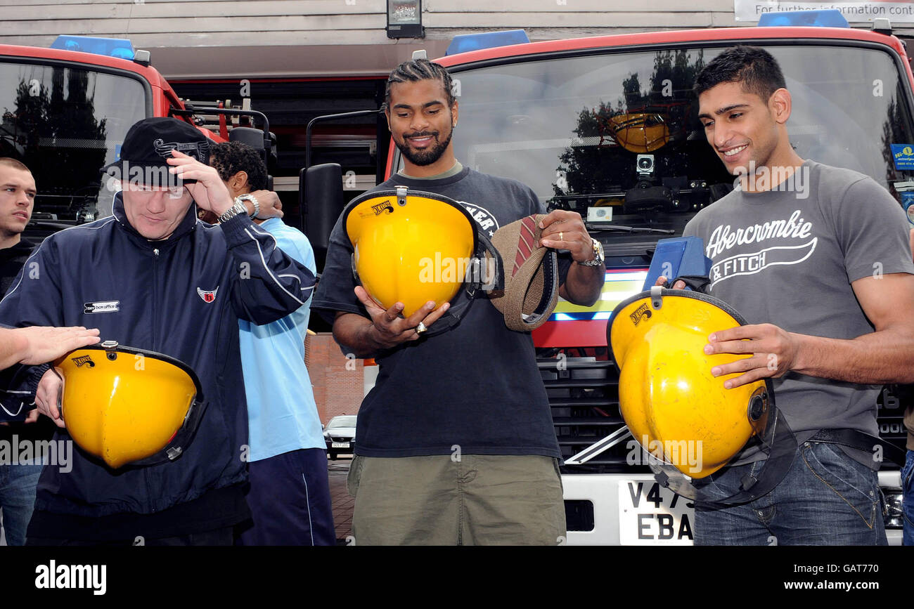 Boxing - Opening of a Boxer Training Facility - Moss Side Fire Station ...