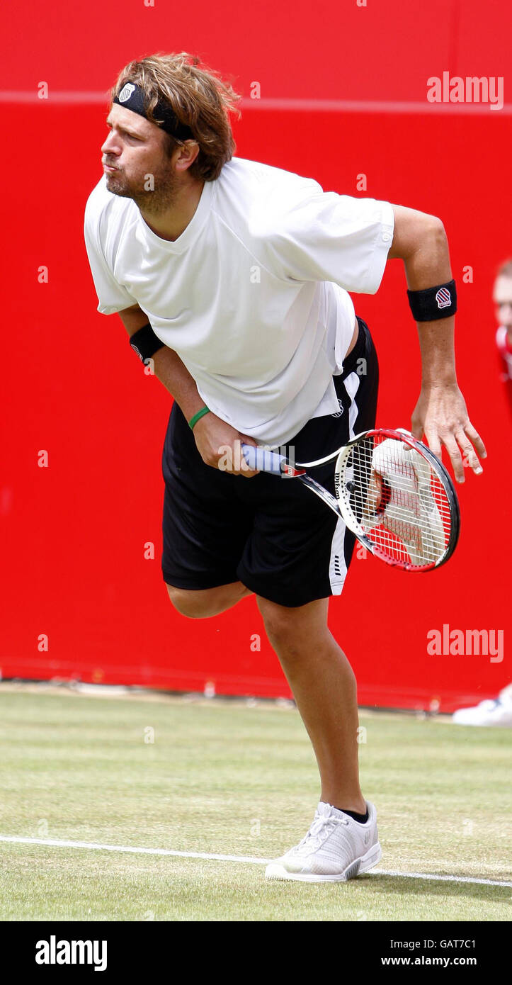 Usas andy roddick artois championships queens club hi-res stock ...