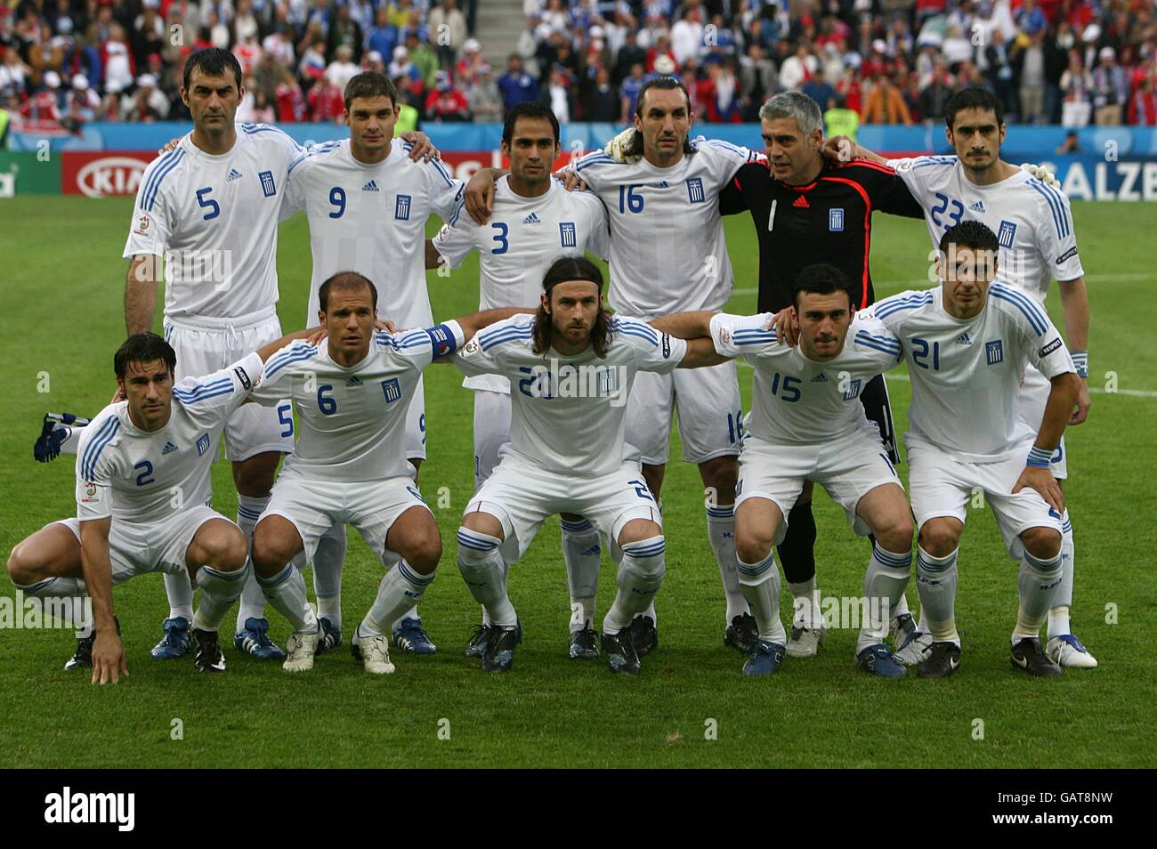 Soccer euro 2008 team greece hi-res stock photography and images - Alamy