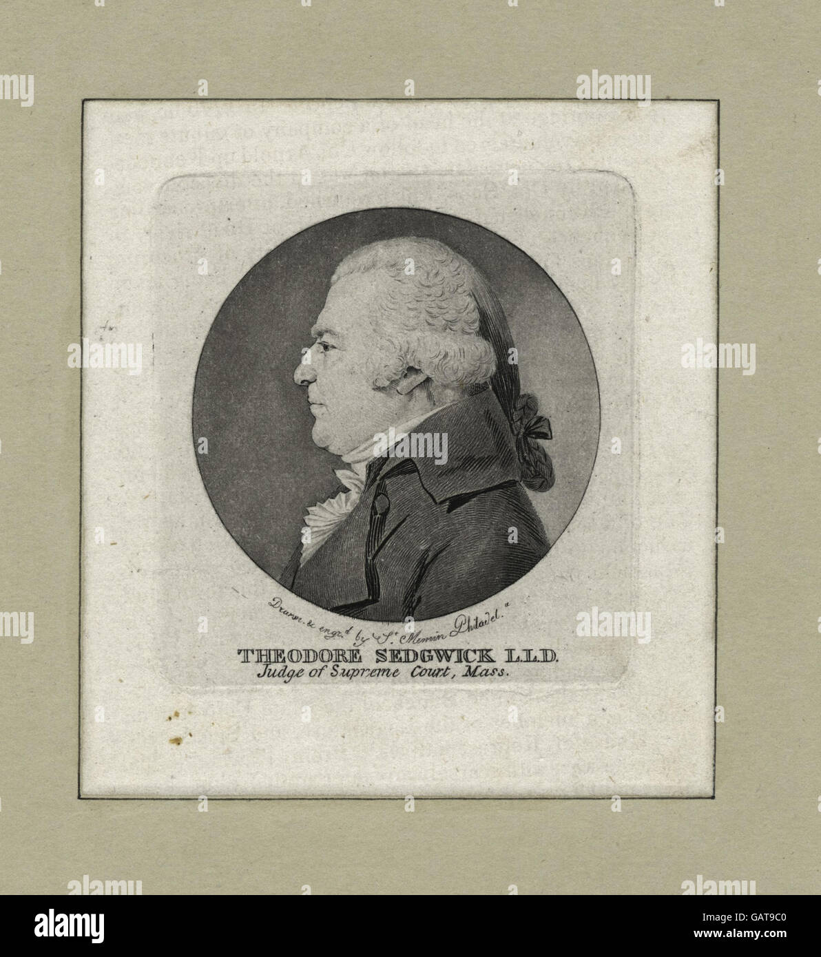 This portrait of Theodore Sedgwick (1746–1813) depicts the prominent ...