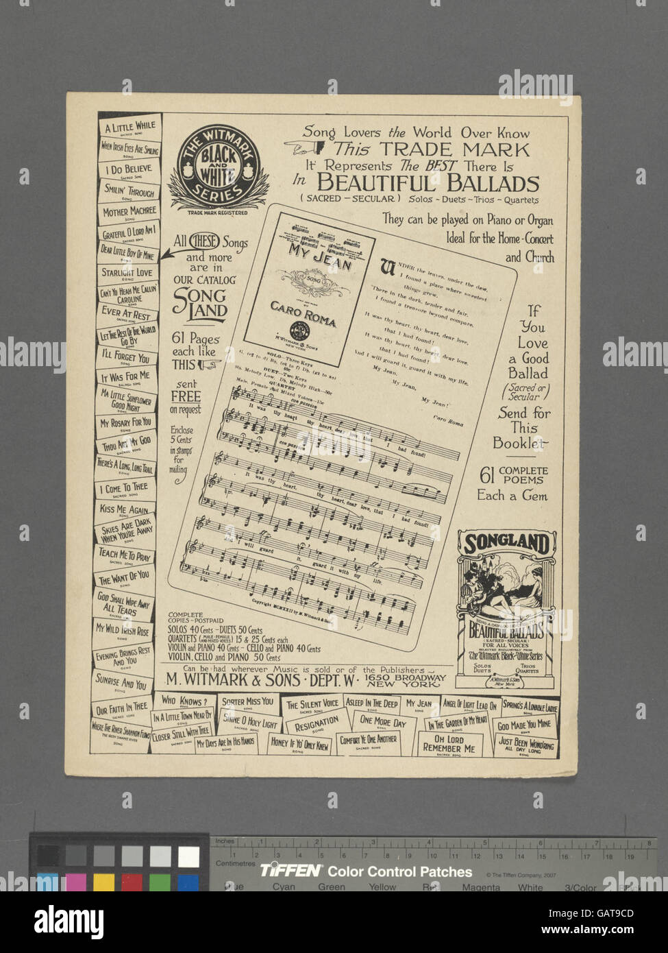 The image titled 'Mammy's Little Pumpkin Colored Coons' depicts ...