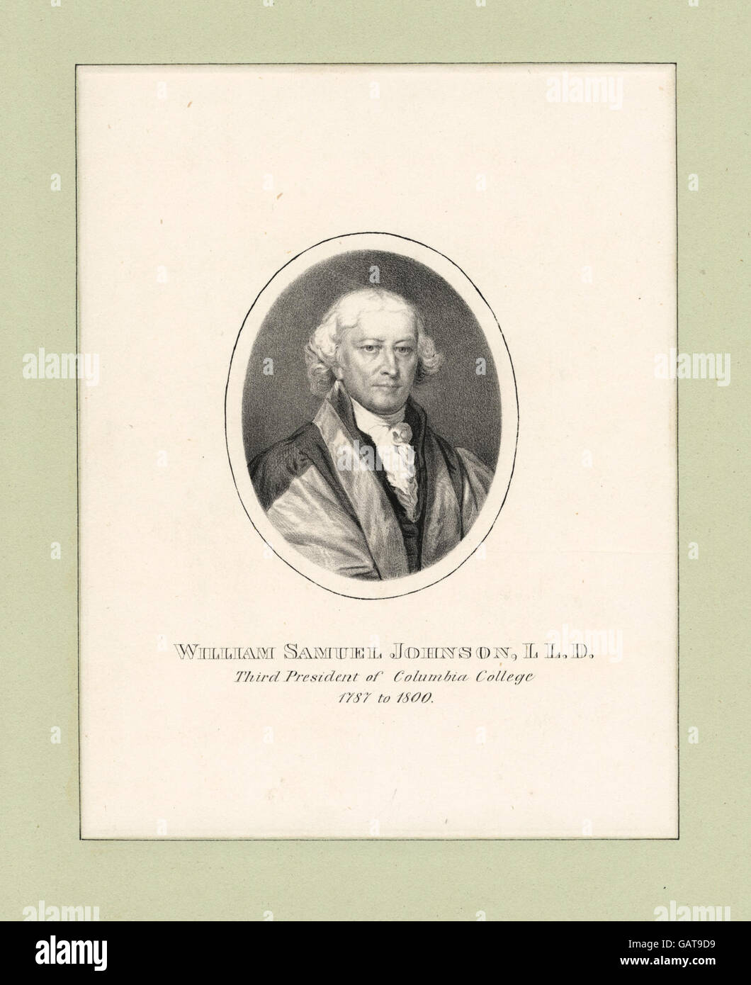 William Samuel Johnson High Resolution Stock Photography and Images - Alamy