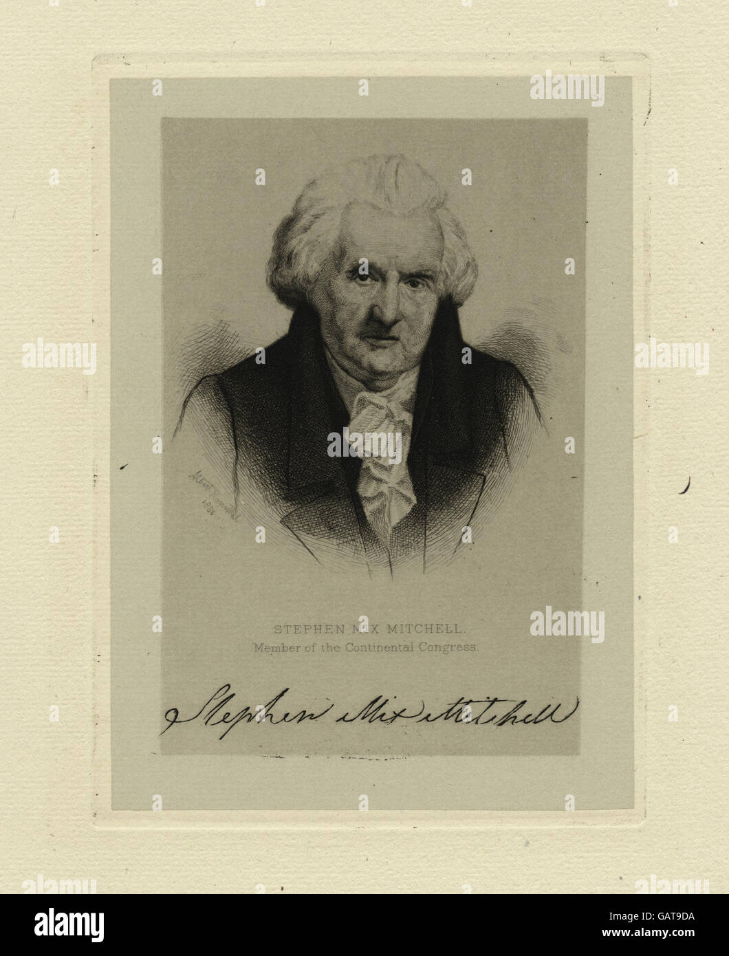 Stephen Mix Mitchell, member of the Continental Congress ( b12349189 ...