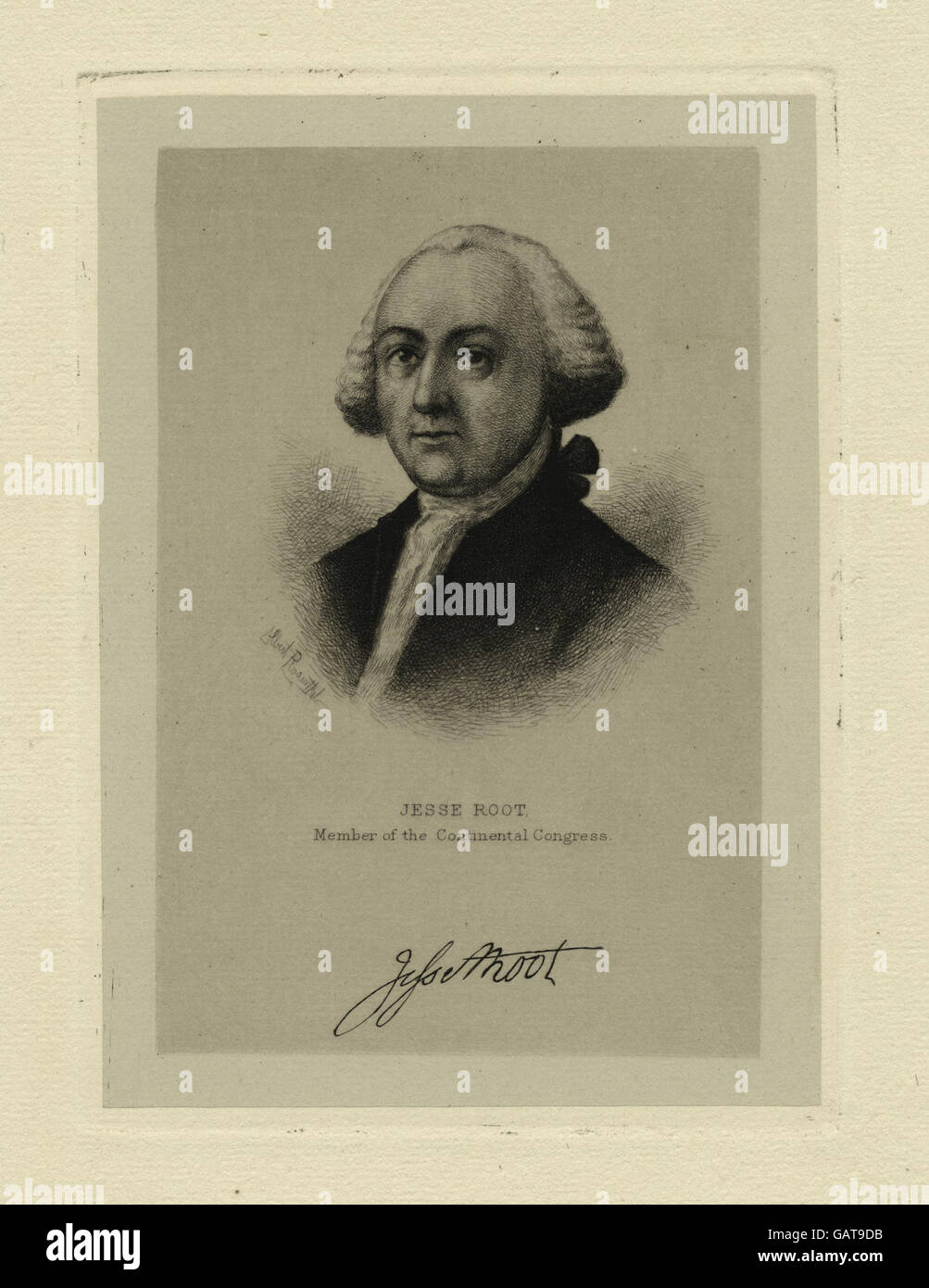 Jesse Root was a prominent member of the Continental Congress who ...