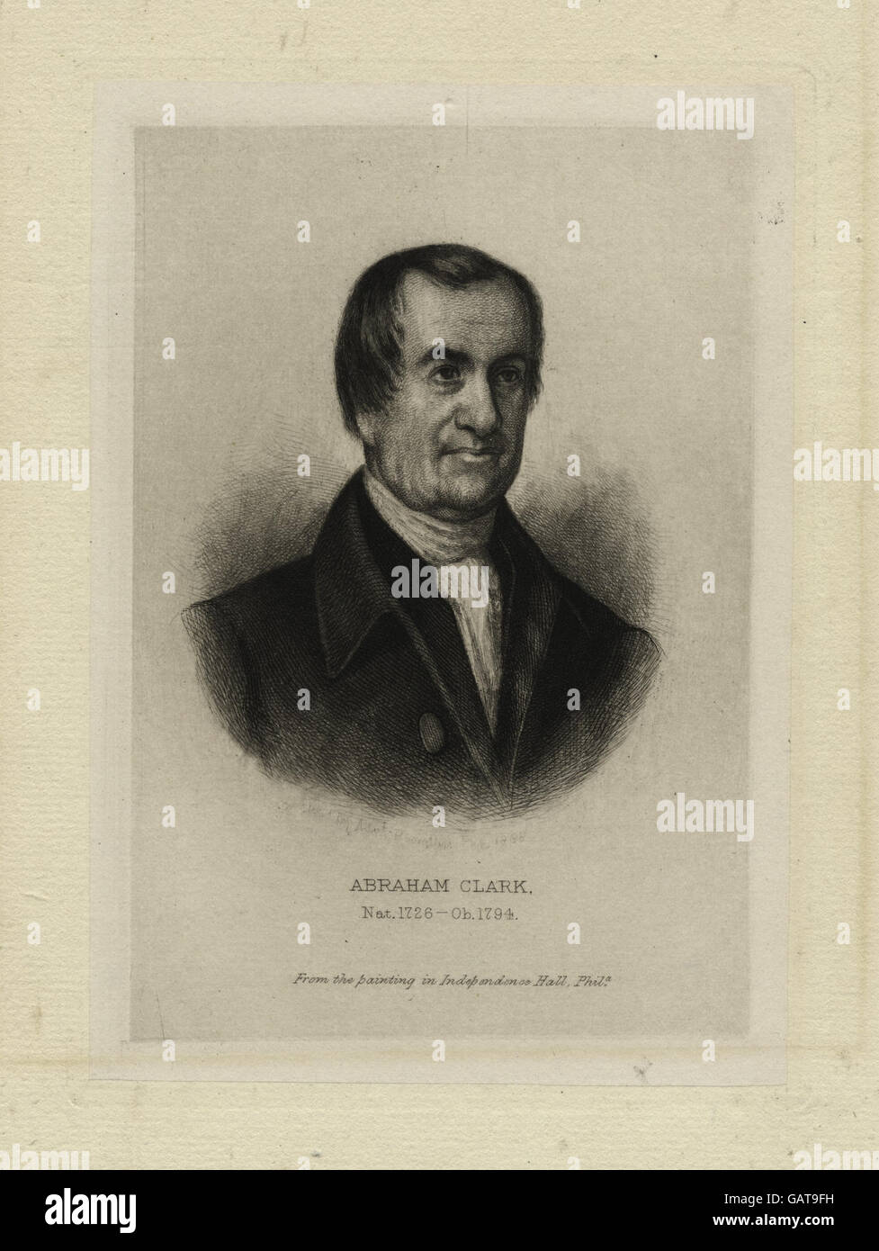 *Abraham Clark* was a notable figure in early American history, serving ...