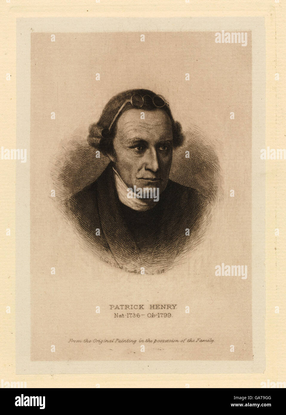This portrait of Patrick Henry captures the figure who became one of ...