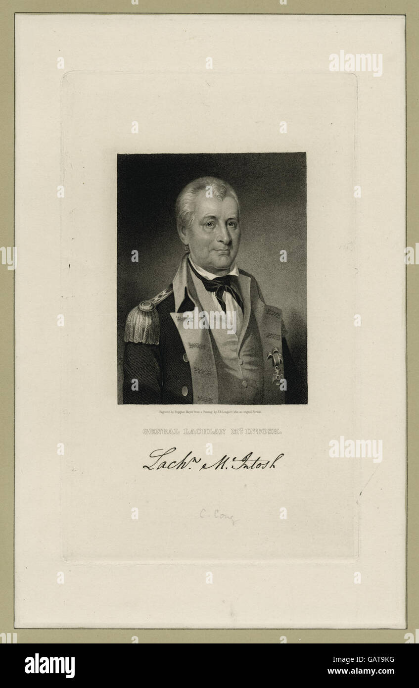 General Lachlan McIntosh was a prominent figure in the American ...