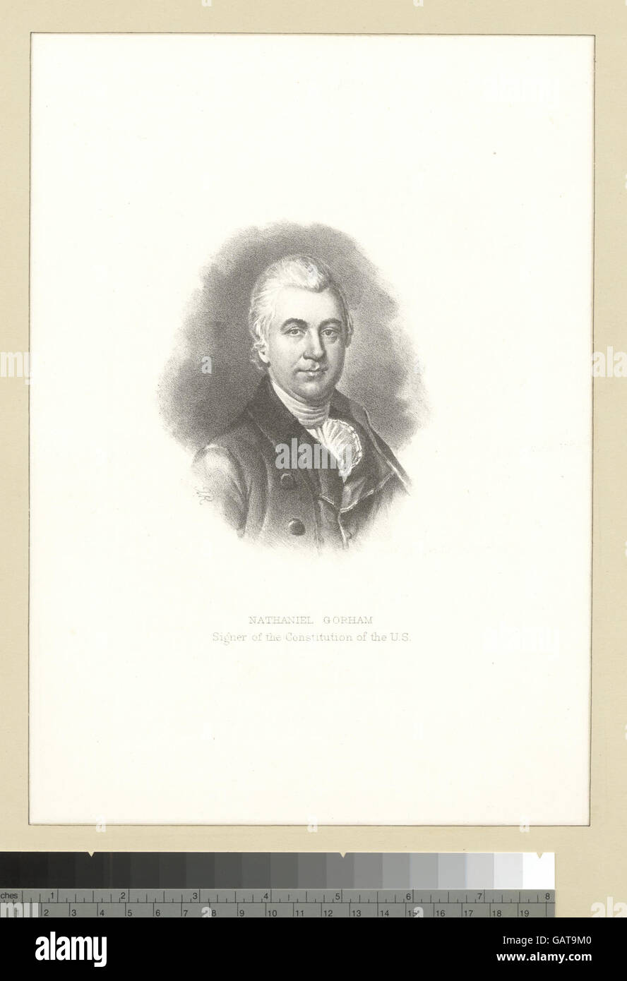 Portrait of nathaniel gorham hi-res stock photography and images - Alamy