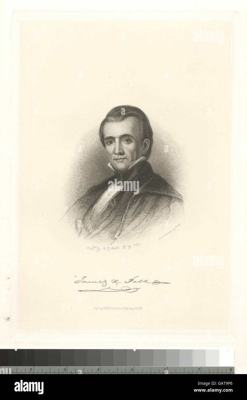 James knox polk hi-res stock photography and images - Alamy
