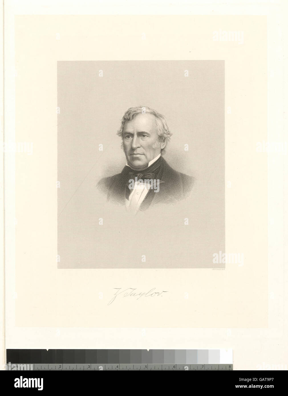 Zachary Taylor, the 12th President of the United States, is captured in ...