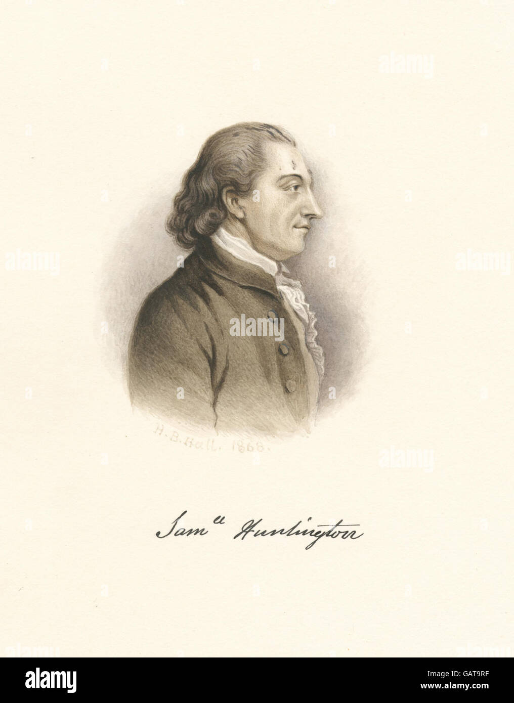 Portrait of samuel huntington hi-res stock photography and images - Alamy