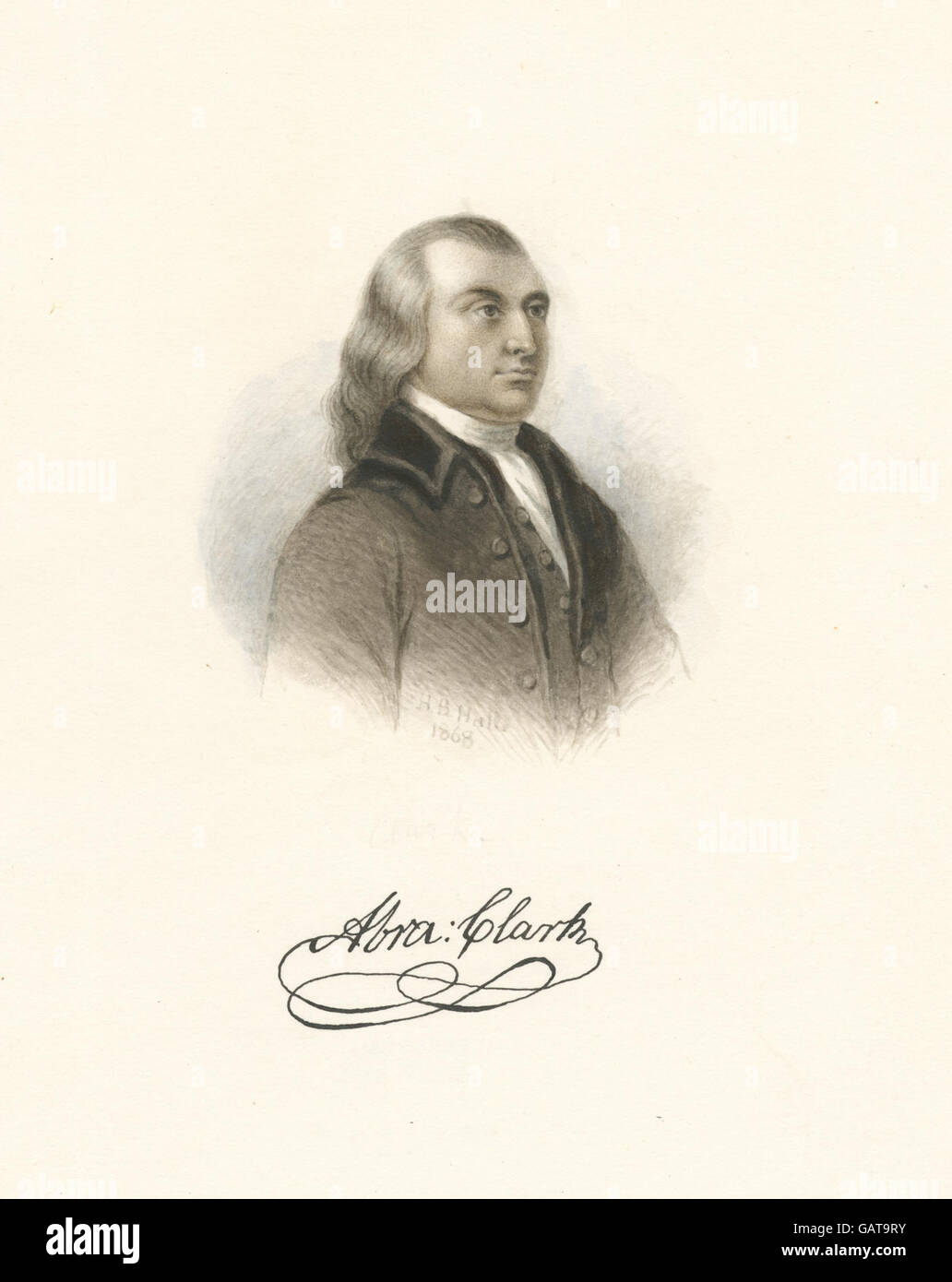 Portrait of abraham clark hi-res stock photography and images - Alamy
