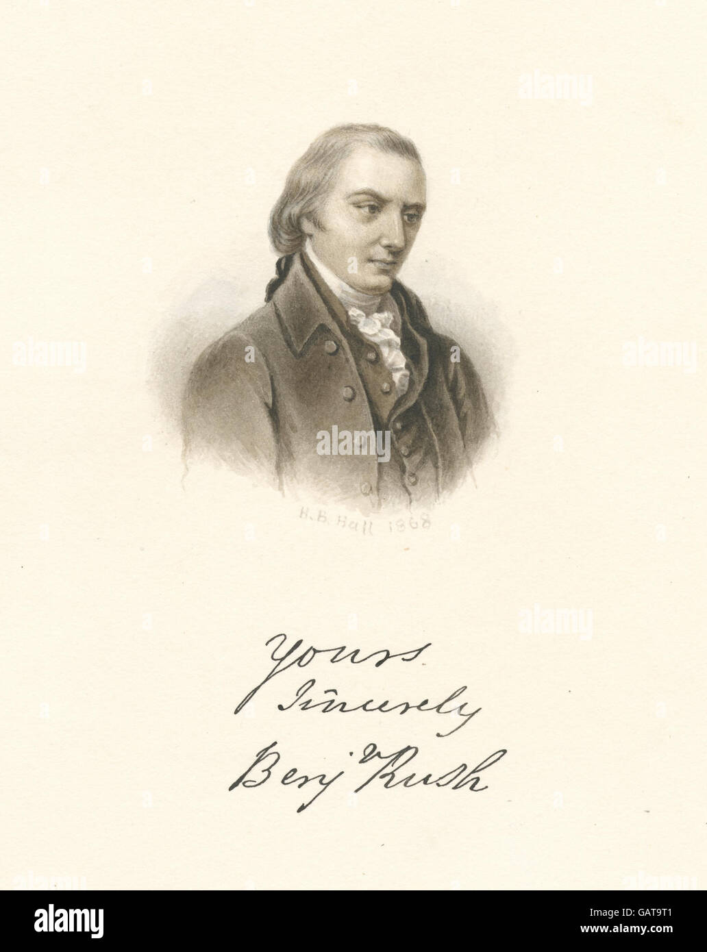 Benjamin Rush was a prominent figure in American history, a physician ...