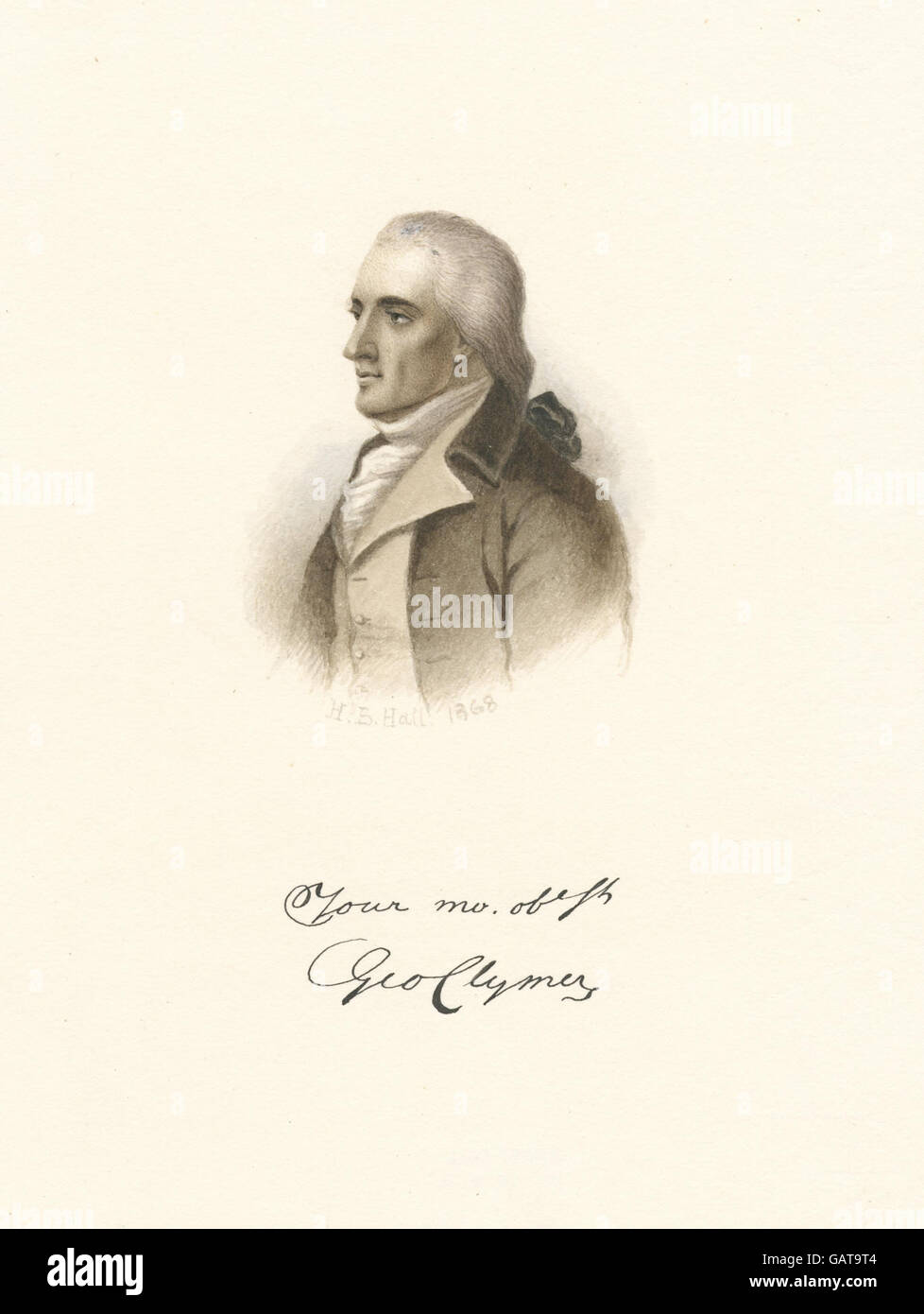 George Clymer, a significant figure in American art history, is known ...