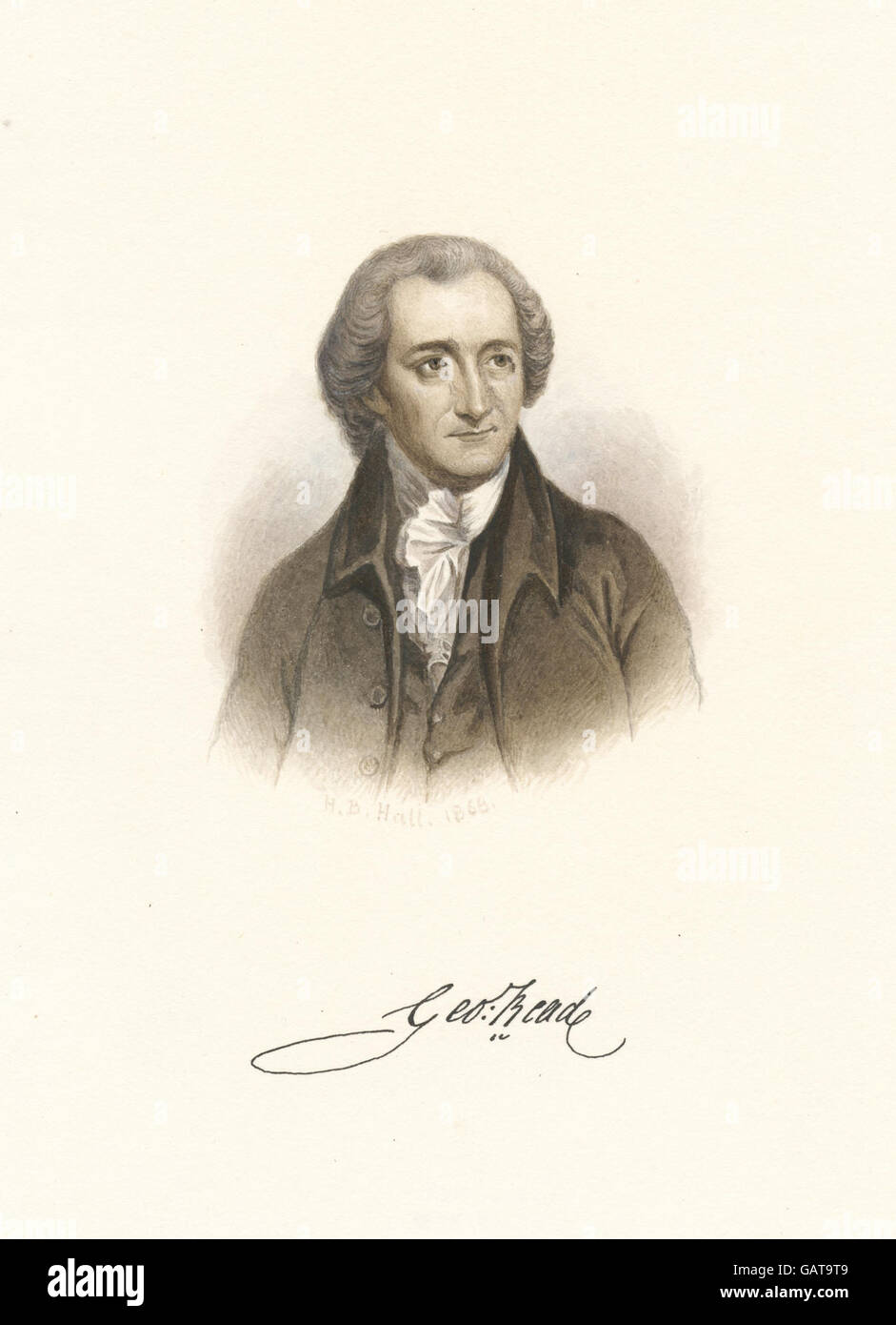 This portrait of George Read, identified by the catalog number NYPG97 ...