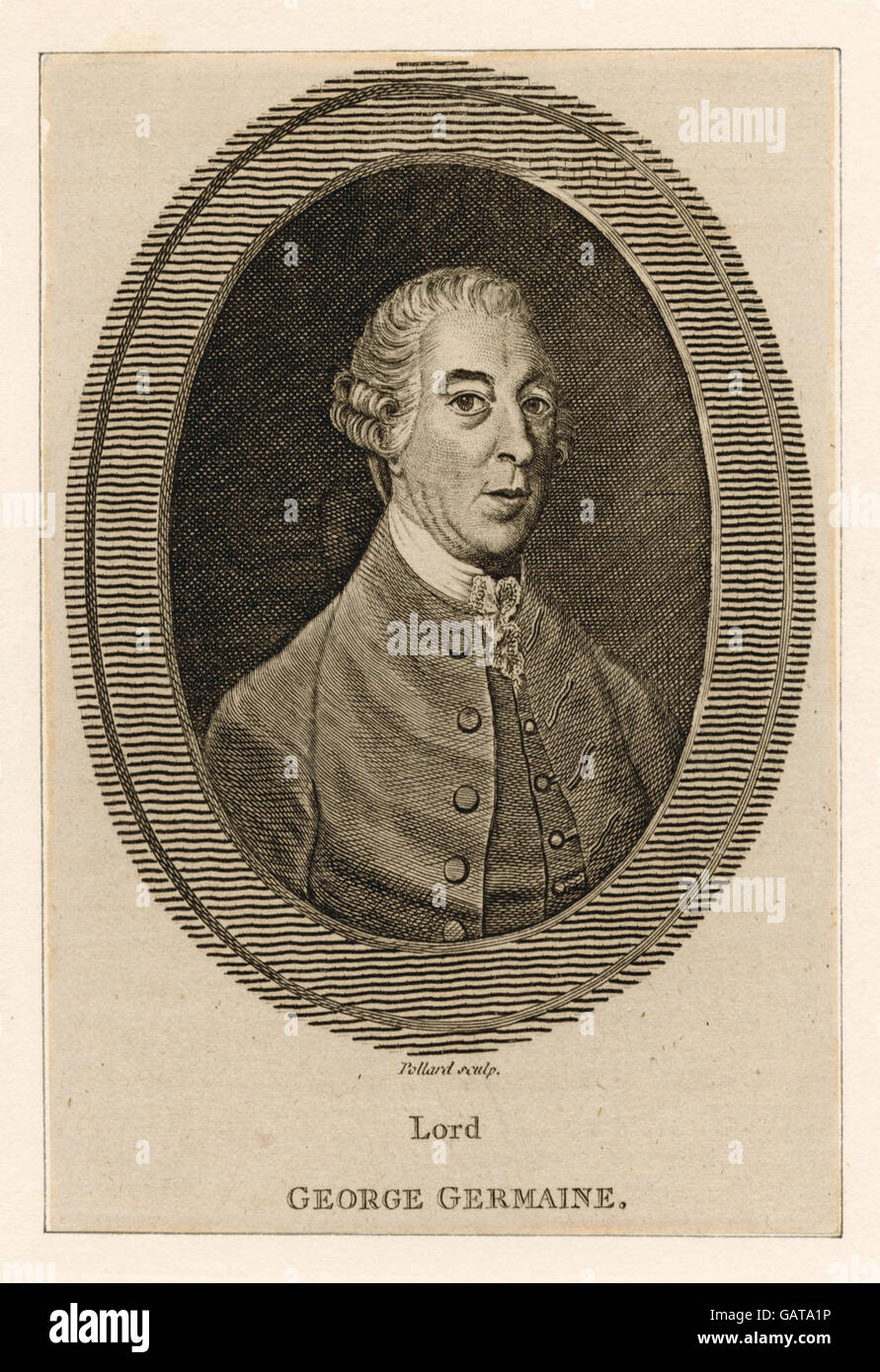 Lord George Germaine was a British politician and military leader ...