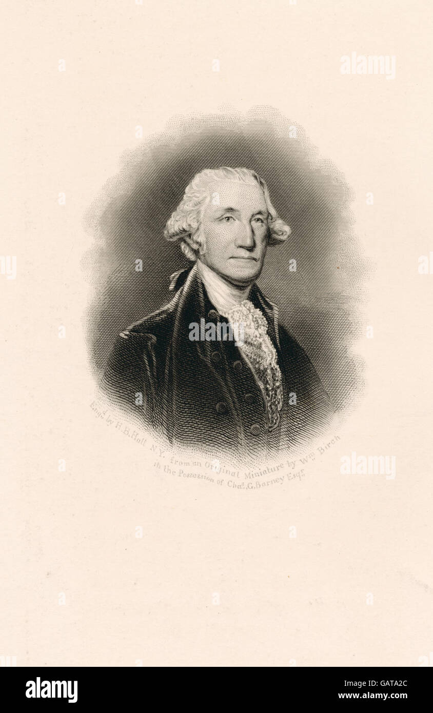 Washington historical image hi-res stock photography and images - Alamy