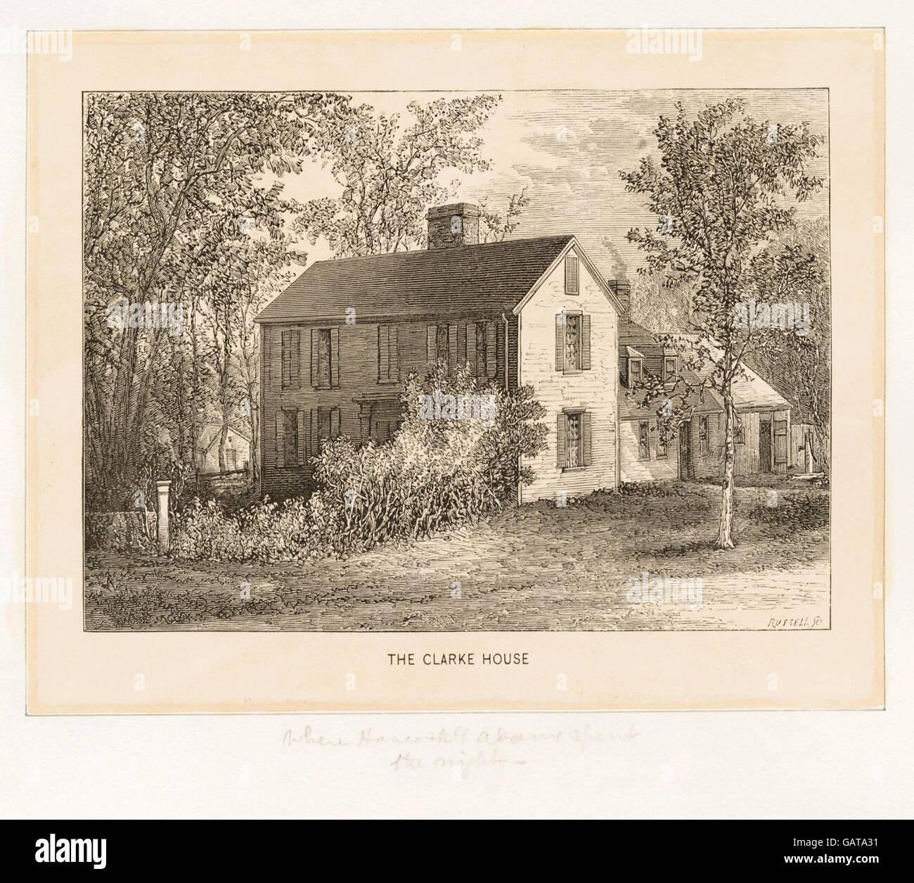 The Clarke House, historically significant for being the site where ...