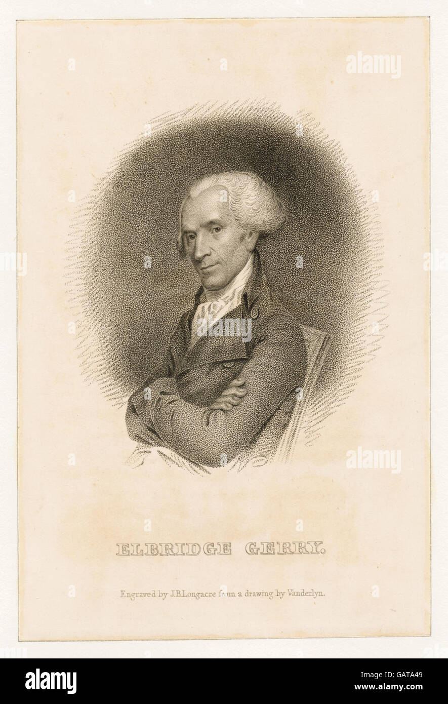 This image is a reference to Elbridge Gerry, an American statesman and ...