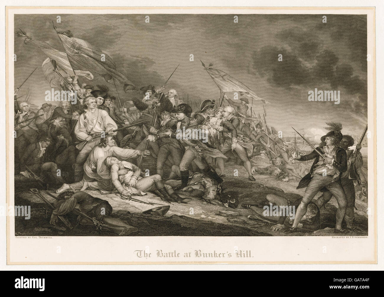 Battle of bunker hill hi-res stock photography and images - Alamy