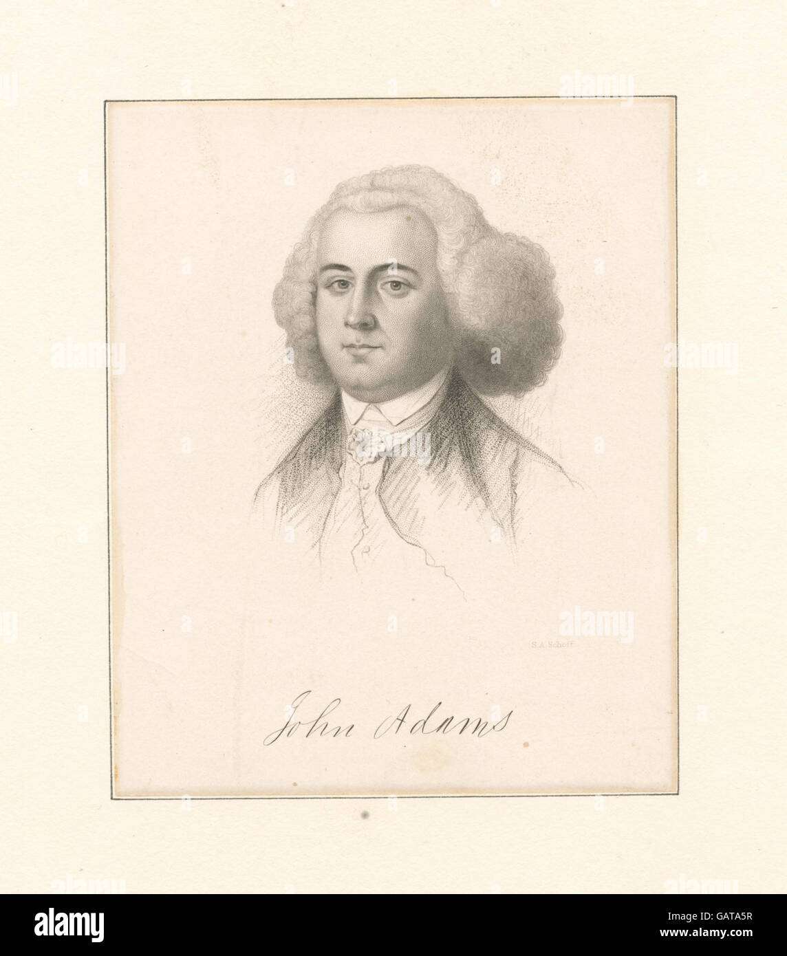 This photograph of John Adams, identified by his unique identifier ...