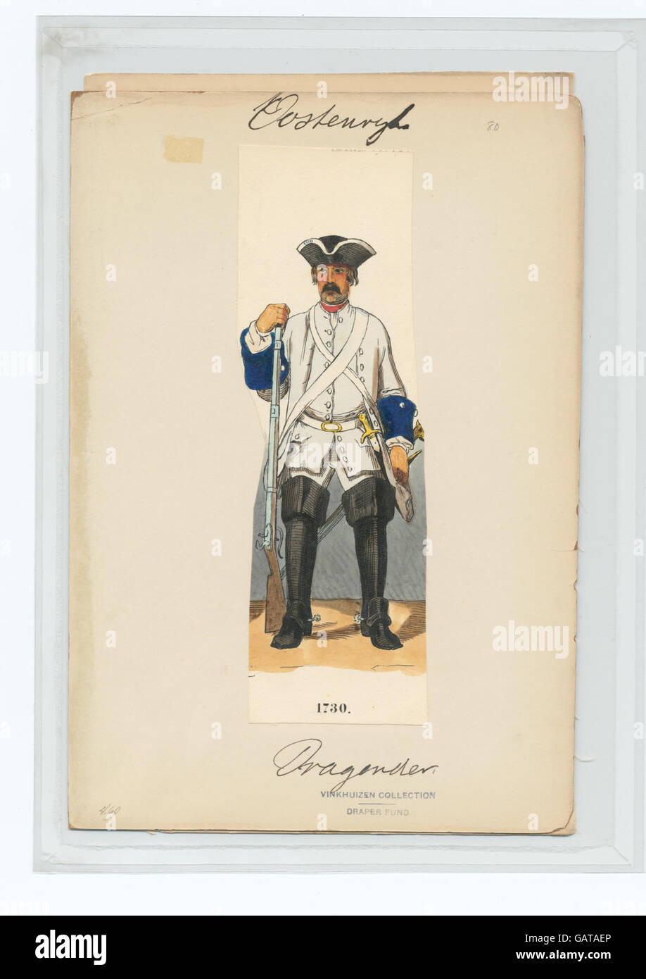 This 1730 depiction of a Dragoner (cavalryman) highlights the military ...