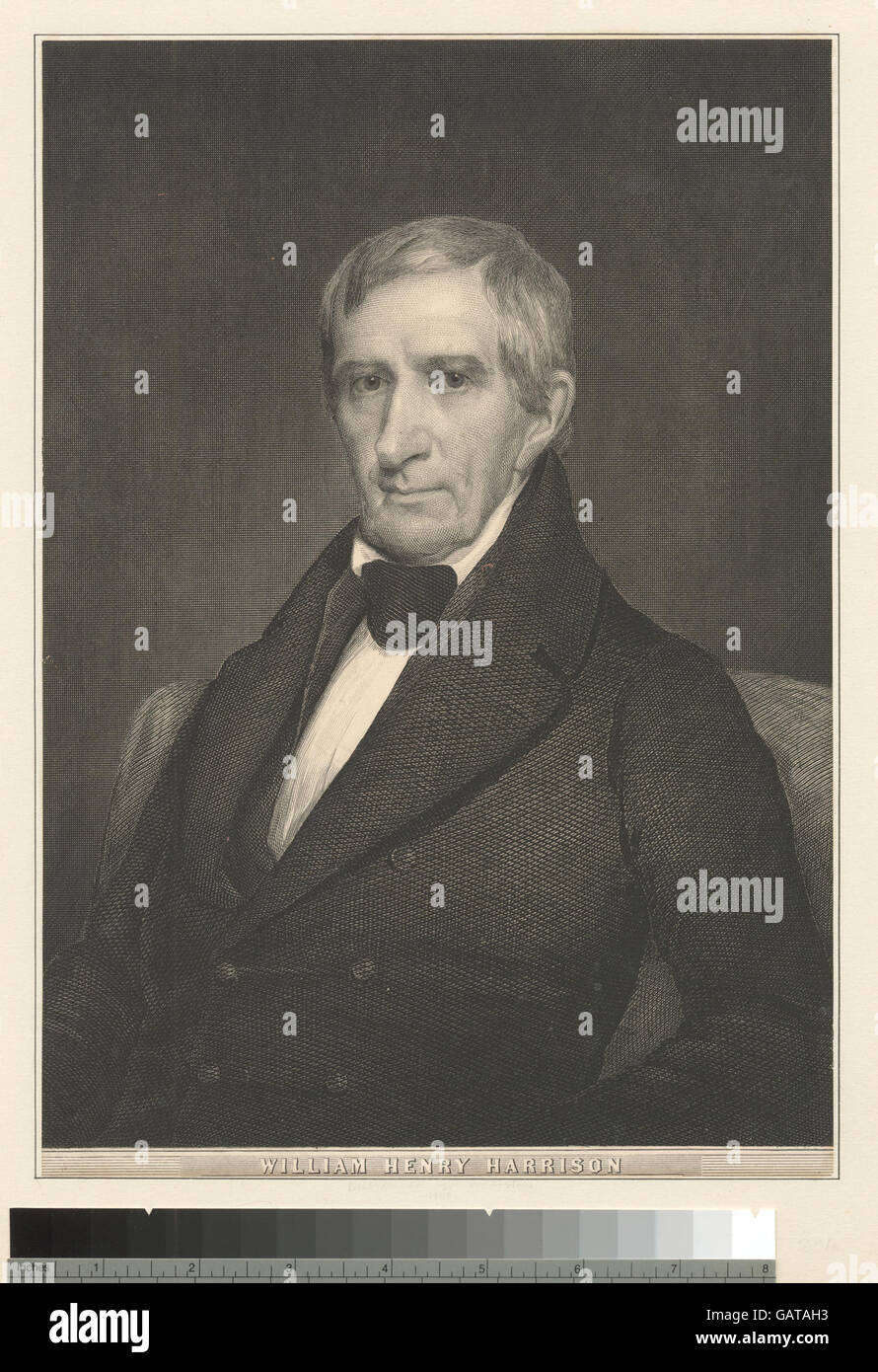 William Henry Harrison ( b12610217-422560 Stock Photo - Alamy