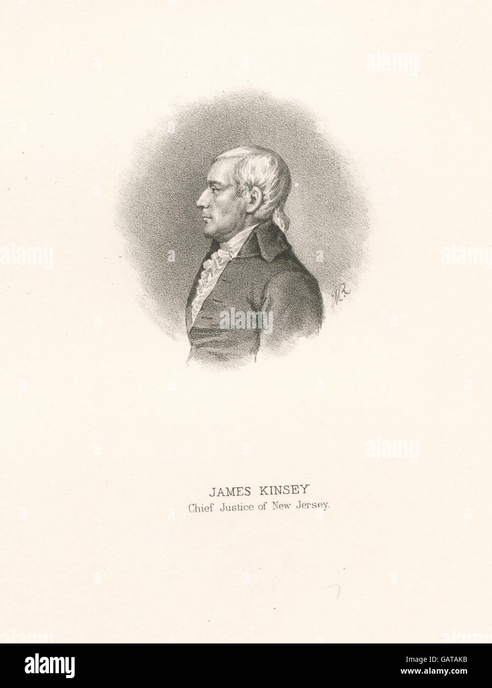 James Kinsey served as the Chief Justice of New Jersey, overseeing ...
