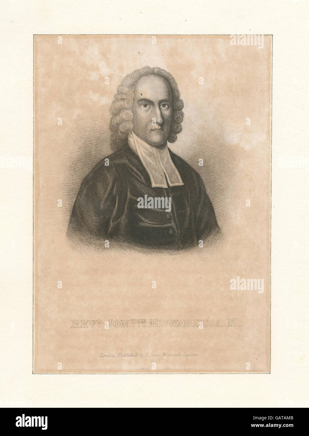 Reverend jonathan edwards hi-res stock photography and images - Alamy