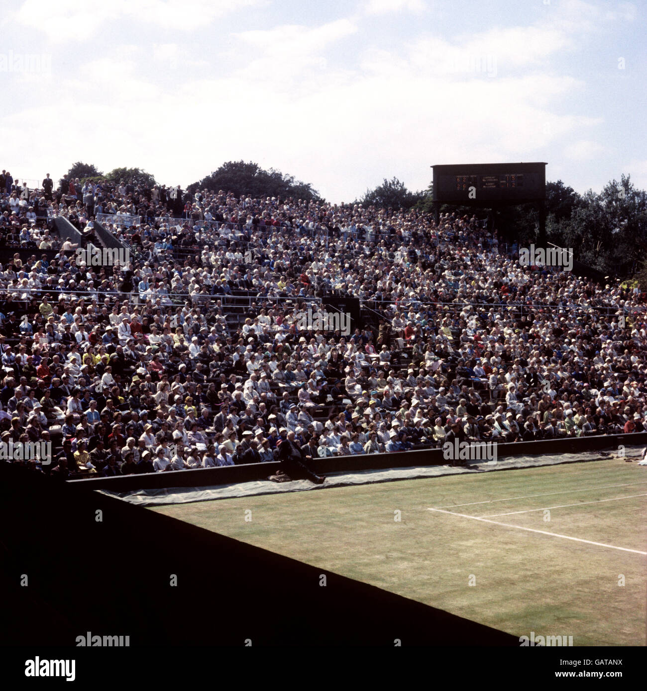 Tennis - Wimbledon Championships 1960 - All England Club Stock Photo ...