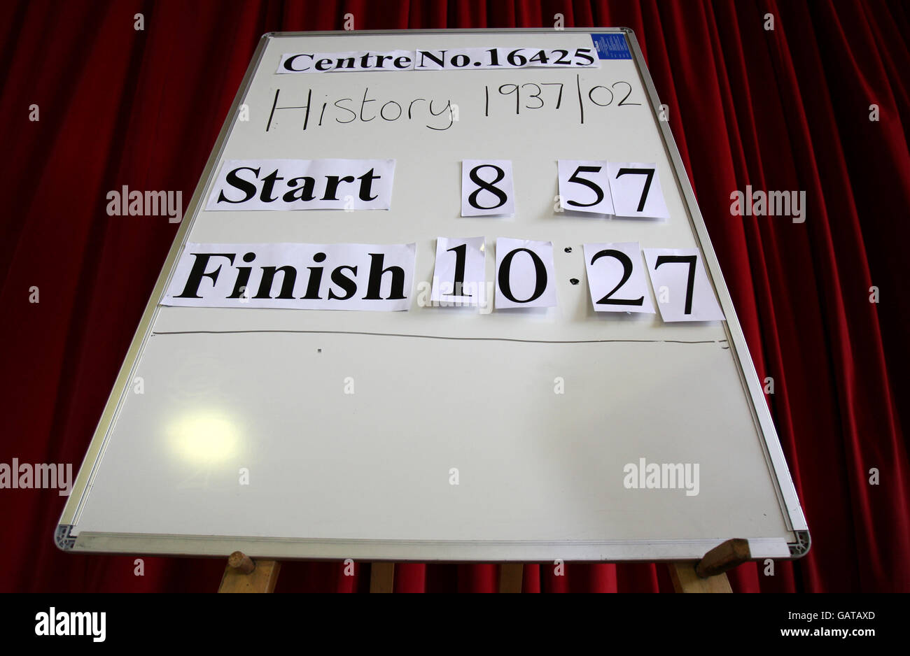 Gcse examination stock hi-res stock photography and images - Alamy