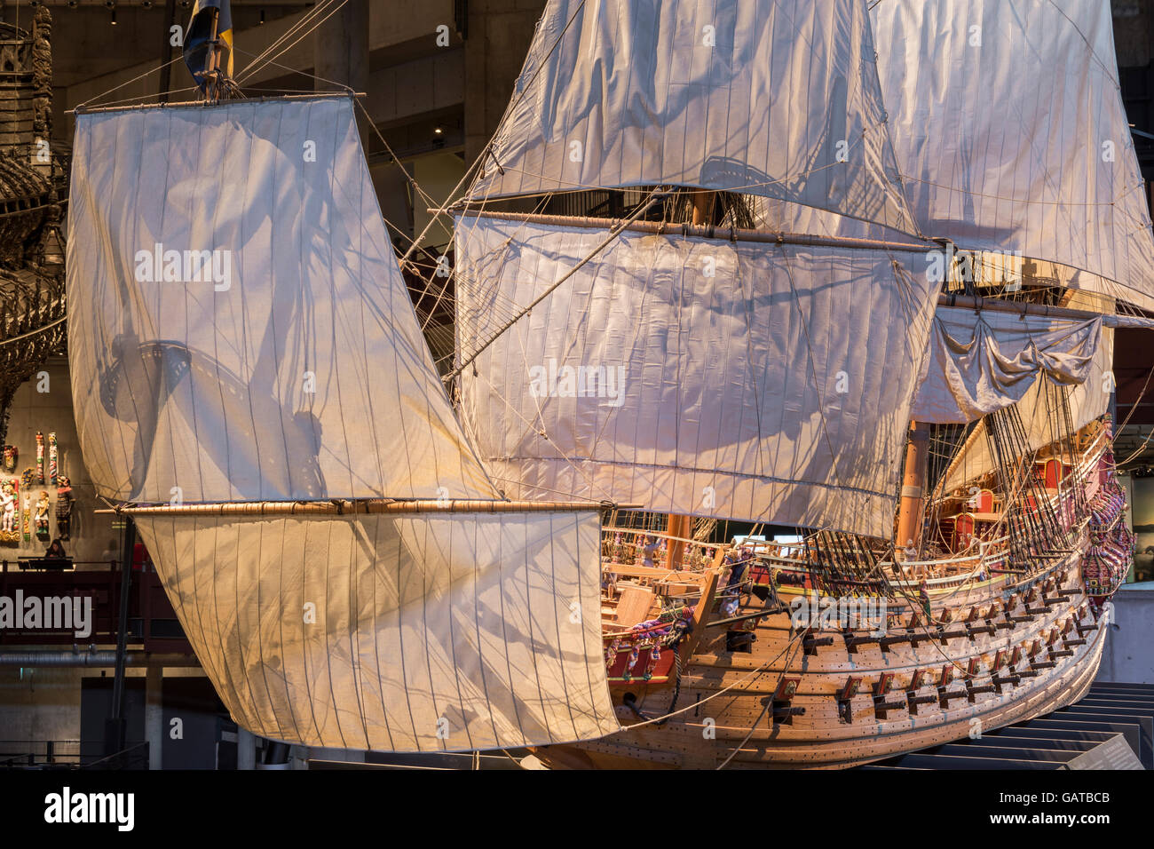 Stockholm, Sweden - April 01, 2016: The Vasa Museum is a maritime ...