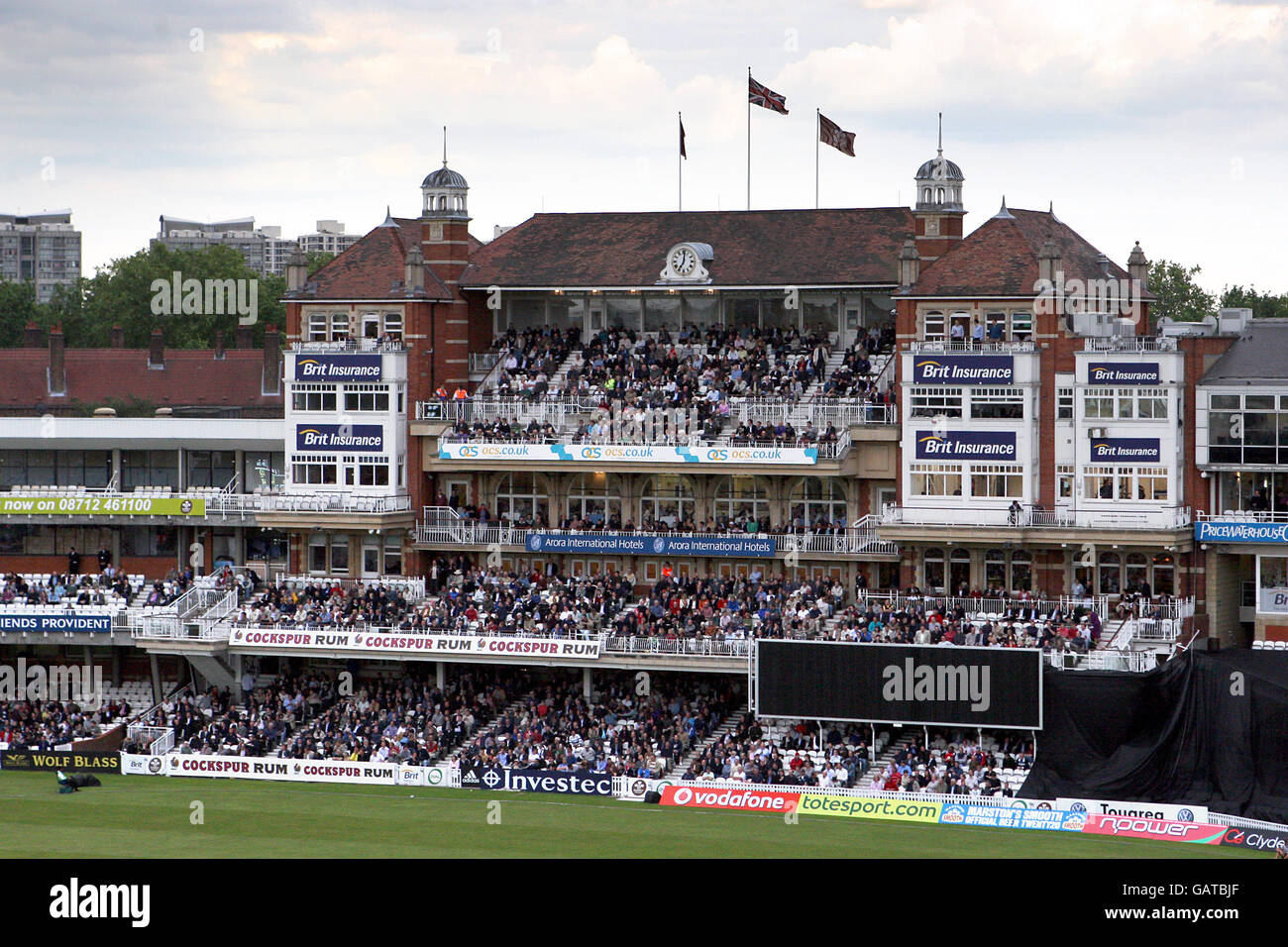 Cricket twenty 20 brit insurance board hi-res stock photography and ...
