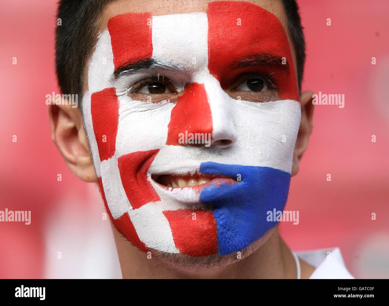 Soccer uefa european championship 2008 group poland croatia hypo arena ...