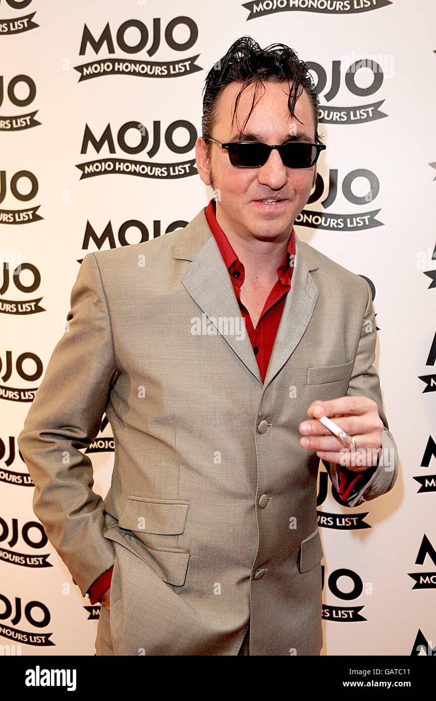 Richard Hawley arrives for the Mojo Honours List award ceremony at The ...