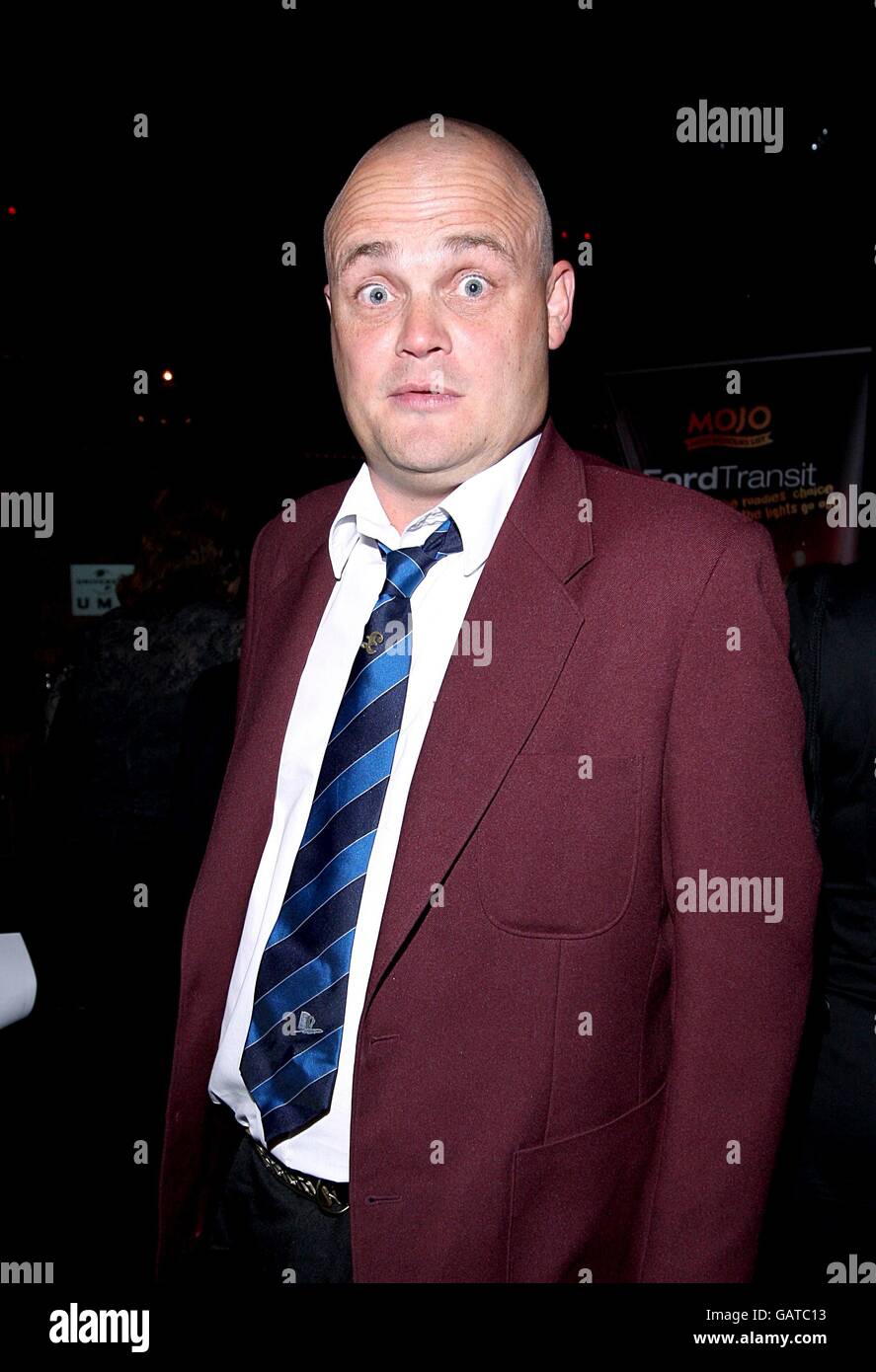 The Mojo Honours List Award Ceremony - London. Al Murray arrives for ...