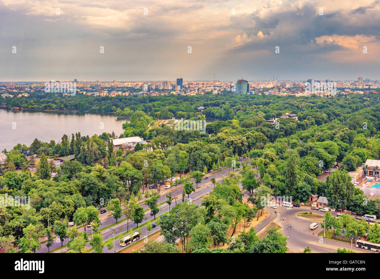 Floreasca bucharest hi-res stock photography and images - Alamy