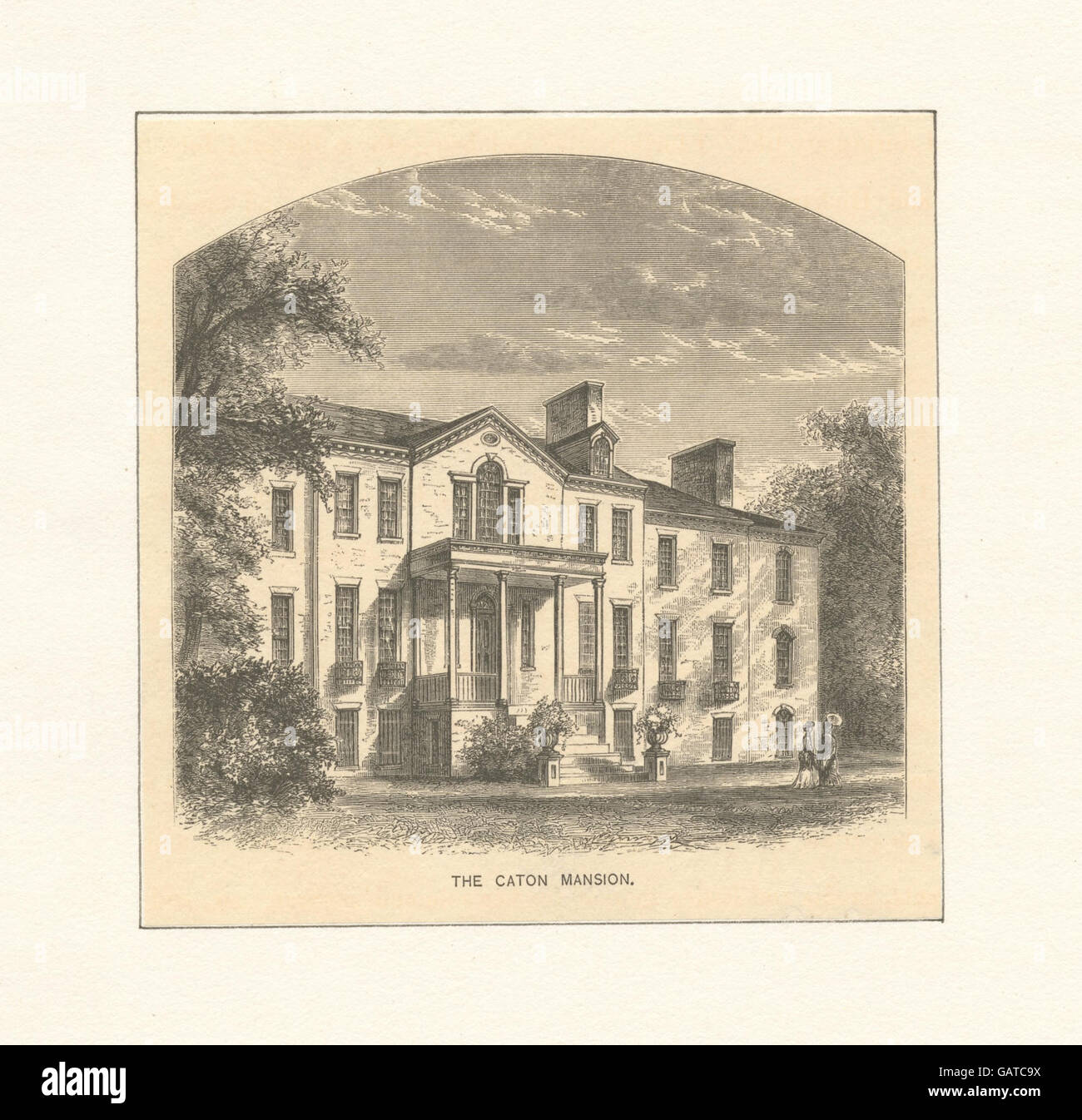 The Caton Mansion, located in a historical area, is an architectural ...