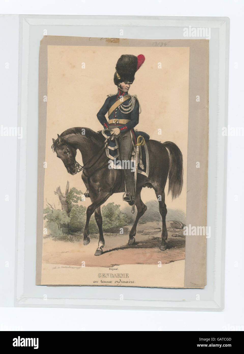 Gendarme uniform hi-res stock photography and images - Alamy