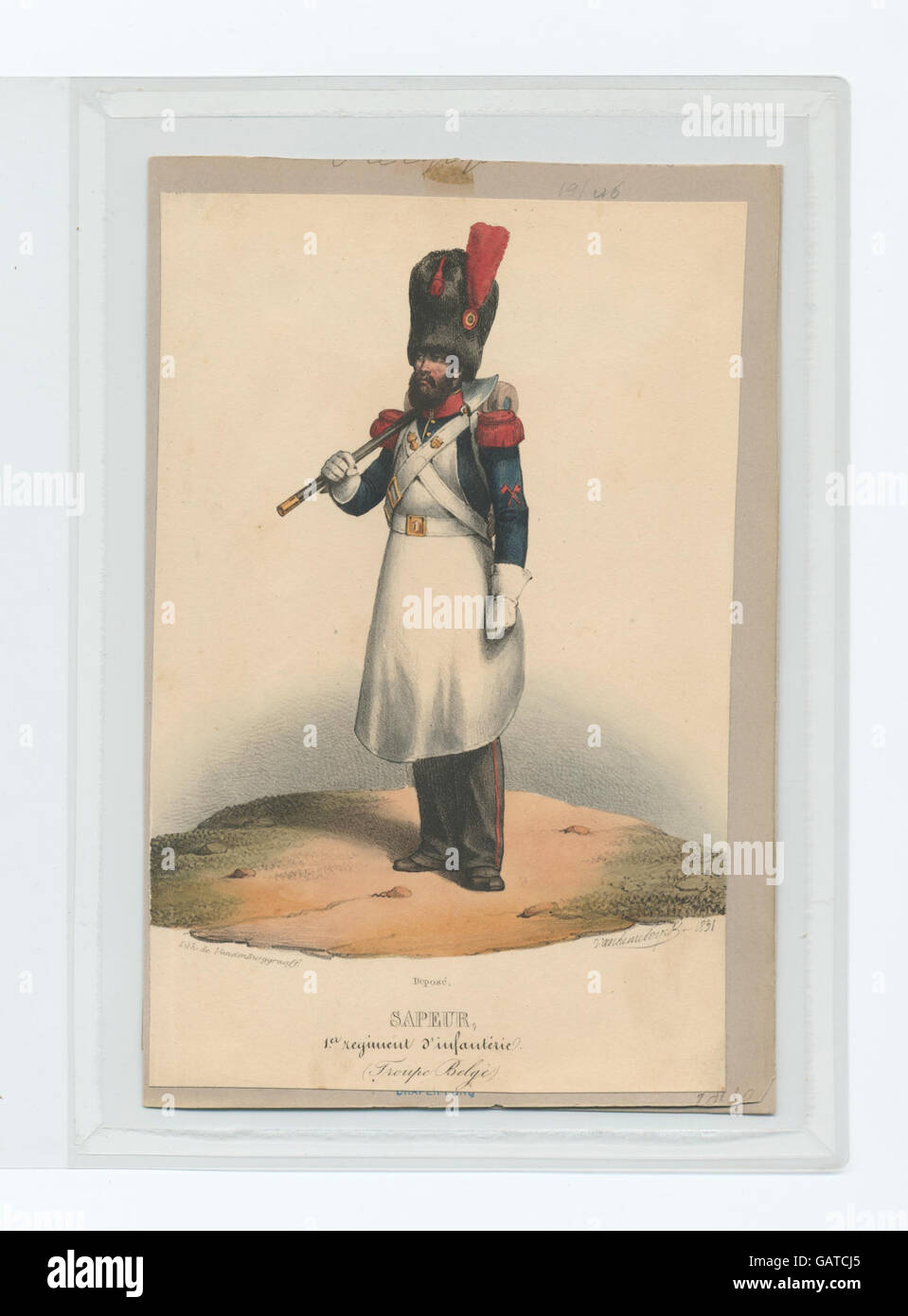 A reference to the Belgian infantry regiment, the 1st Infantry Regiment ...