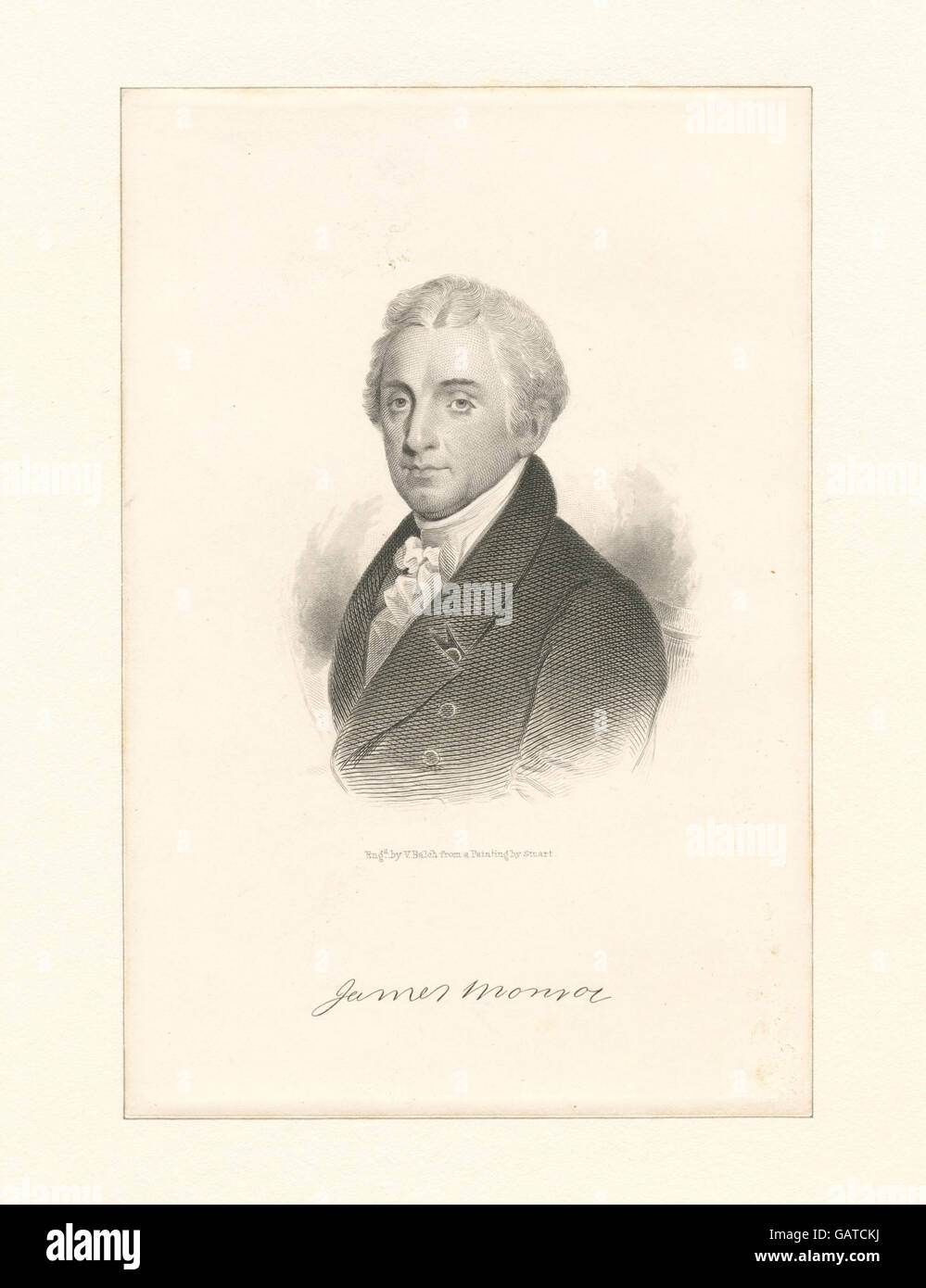 James Monroe was the fifth president of the United States (1817-1825 ...