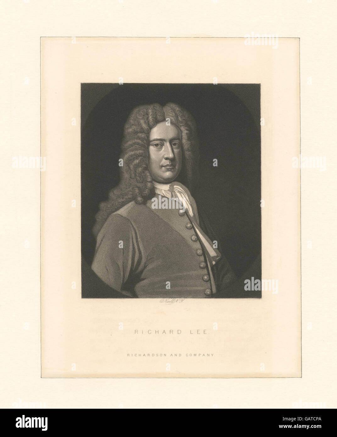 Richard Lee, a prominent figure in early American history, likely ...