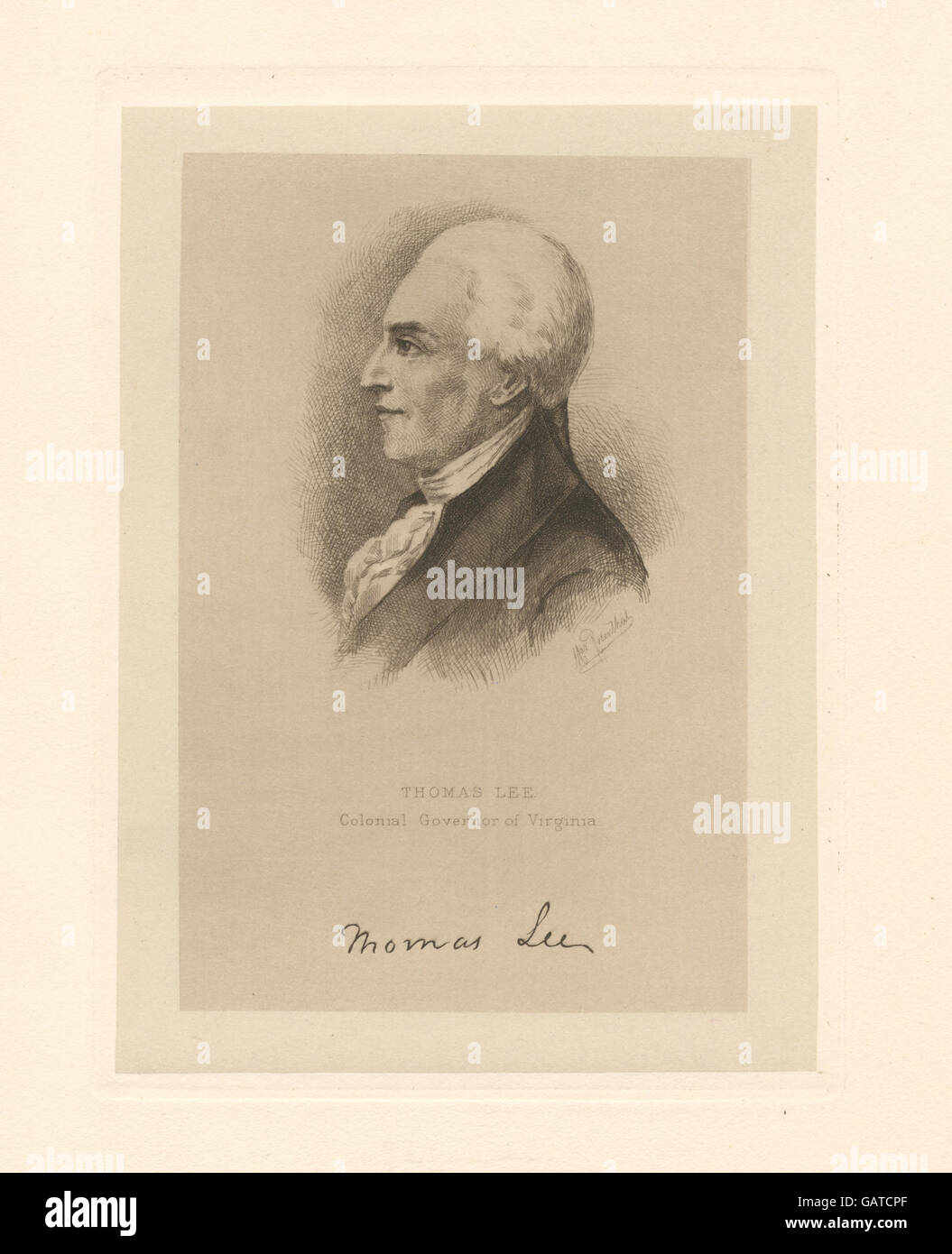 Thomas Lee was a prominent colonial leader and Virginia's governor. His ...