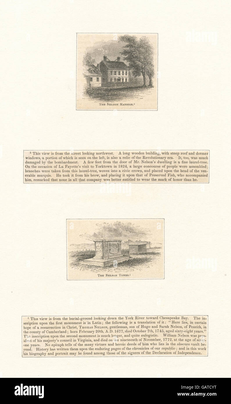 The Nelson Mansion and the accompanying Nelson tombs represent ...