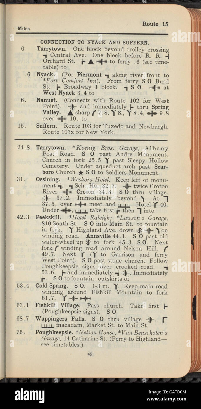 A reference to a book or guide detailing a tour or journey, likely ...