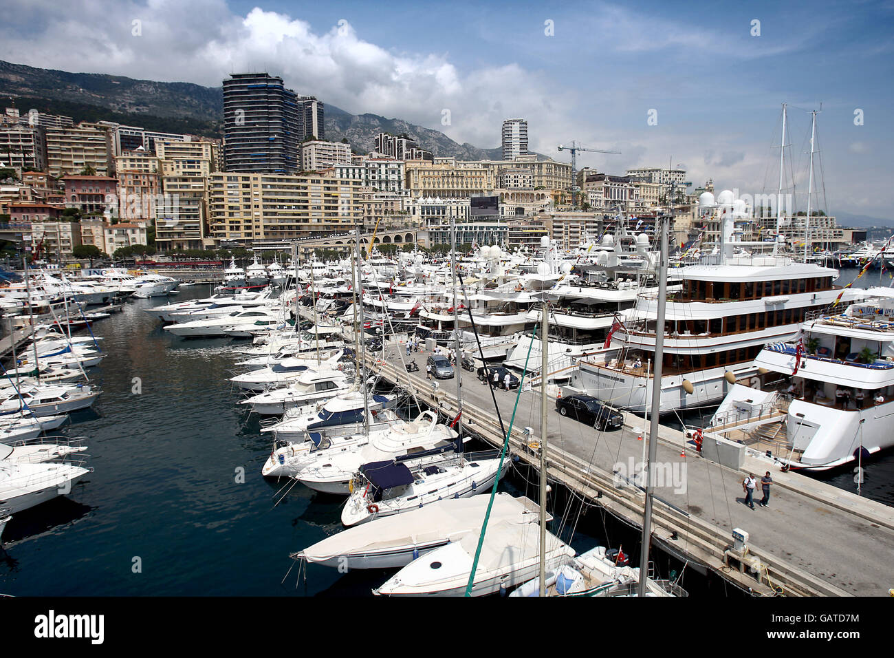 Harbour monaco grand prix weekend hi-res stock photography and images ...