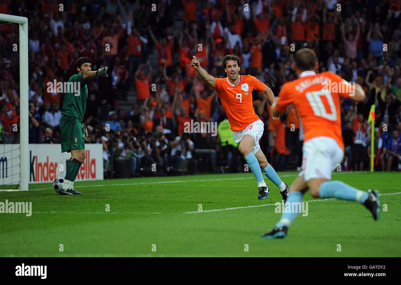 Celebration full length football euro euro2008 2008 the netherlands ...