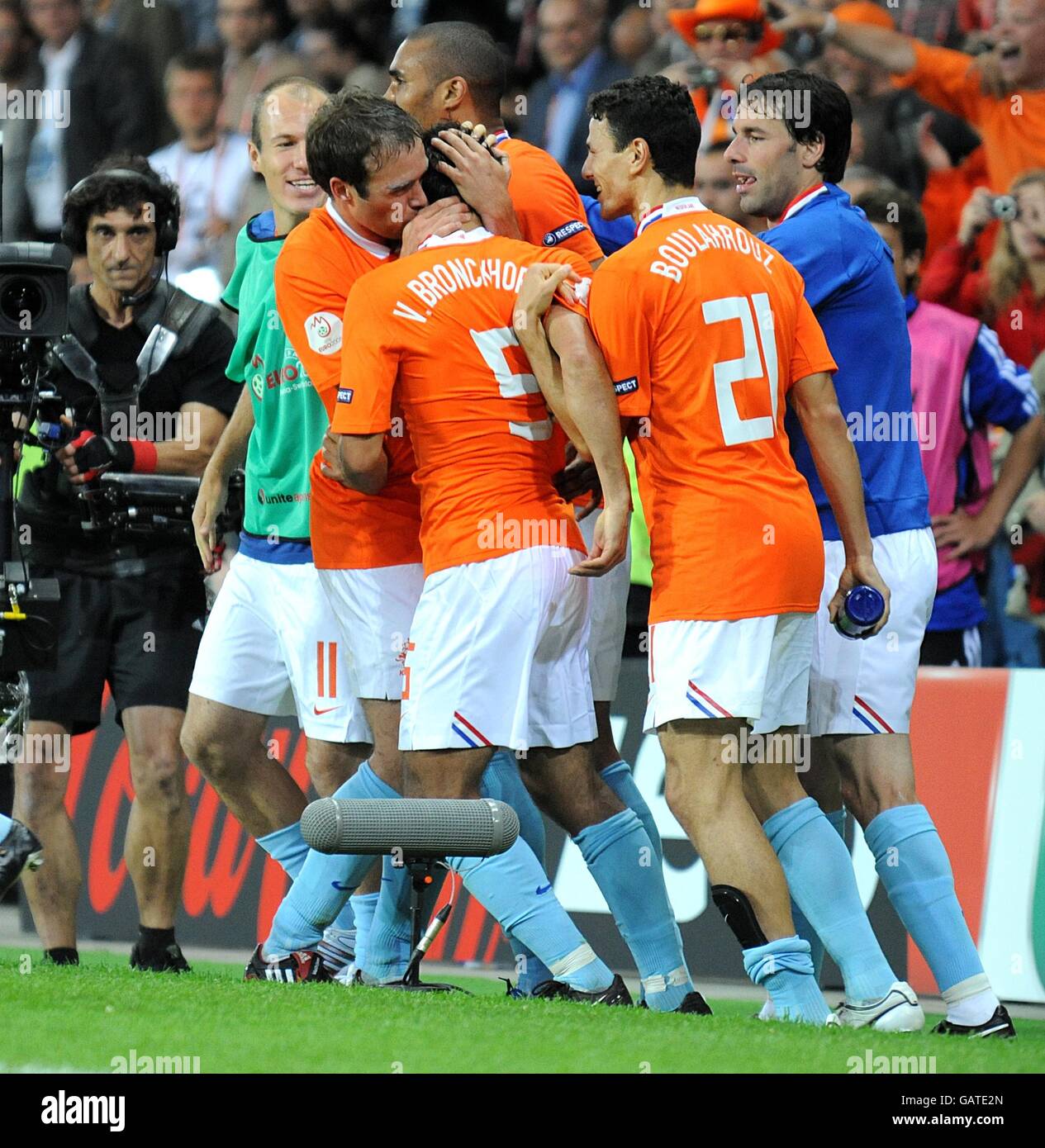 Celebration full length football euro euro2008 2008 the netherlands ...